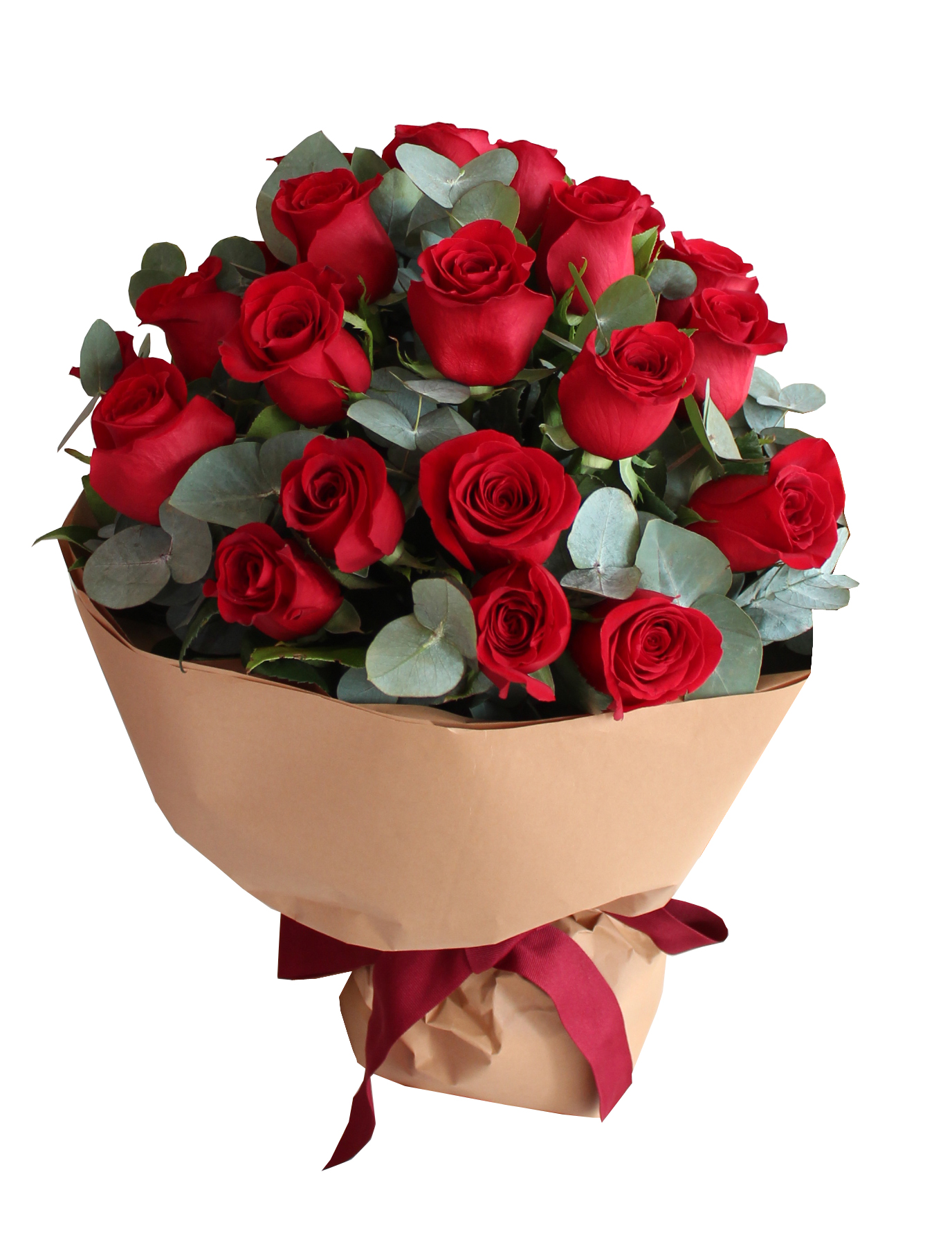24 American Red Roses